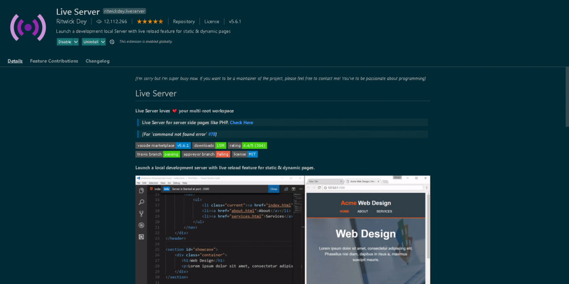 Cara Setting Live Server Visual Studio Code Eminence Solutions